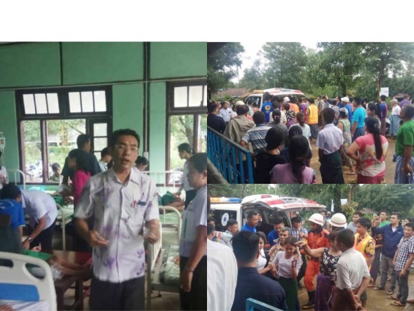 အဆိပ်သင့်မှုဖြစ်ပွားခဲ့တဲ့ လောင်းလုံမြို့နယ်ရှိ အခြေခံပညာအလယ်တန်းကျောင