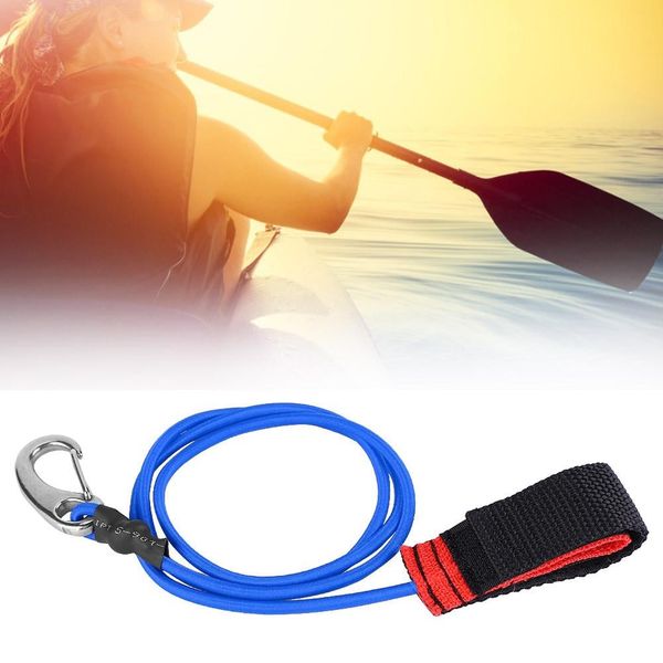 Paddle Leash Elastic String Boating Kayak Paddle Safety Rod Leash with ...