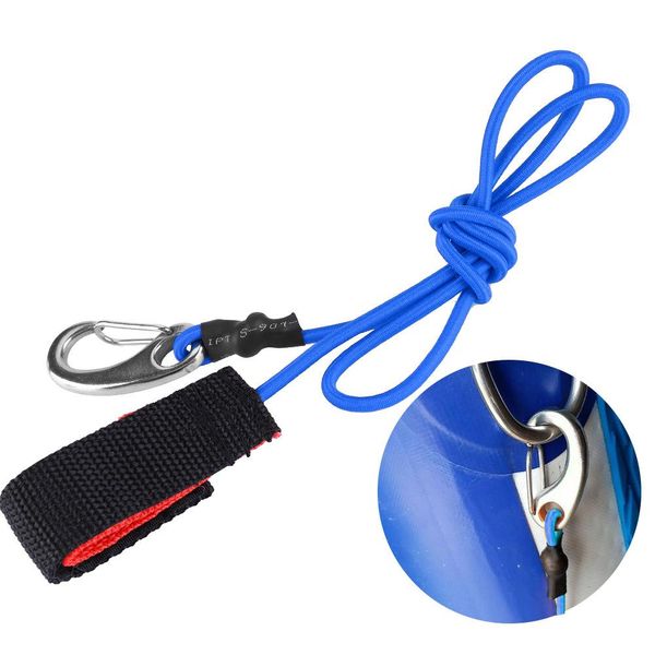 Paddle Leash Elastic String Boating Kayak Paddle Safety Rod Leash with ...